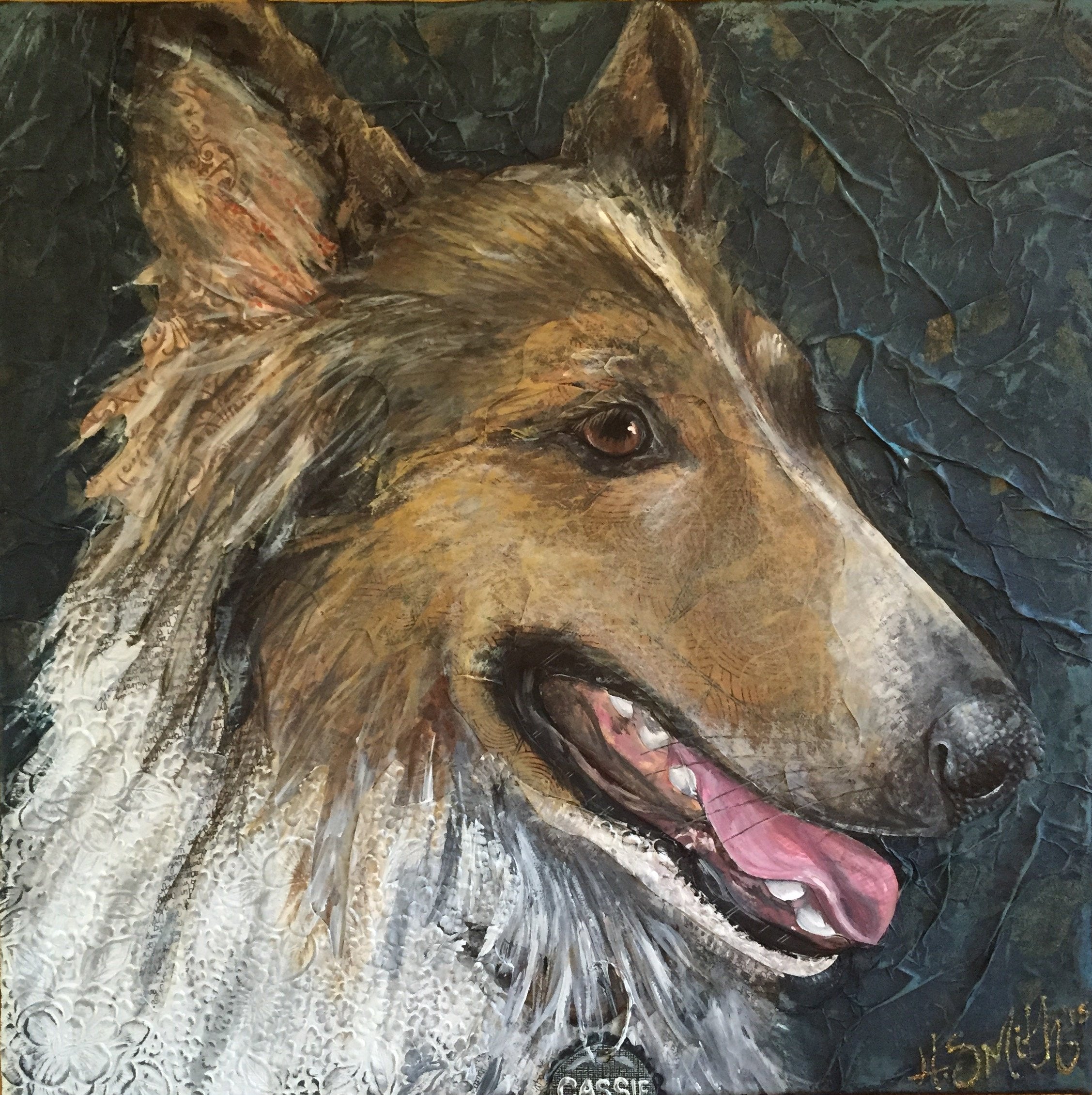 Cassie - Rough Collie – Heather Wolfe Art